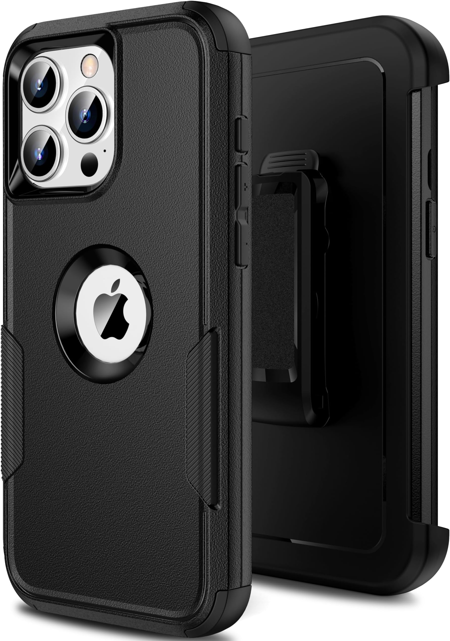 Amazon.com: Defender for iPhone 15 Pro Max Case with Clip Holster,Heavy ...