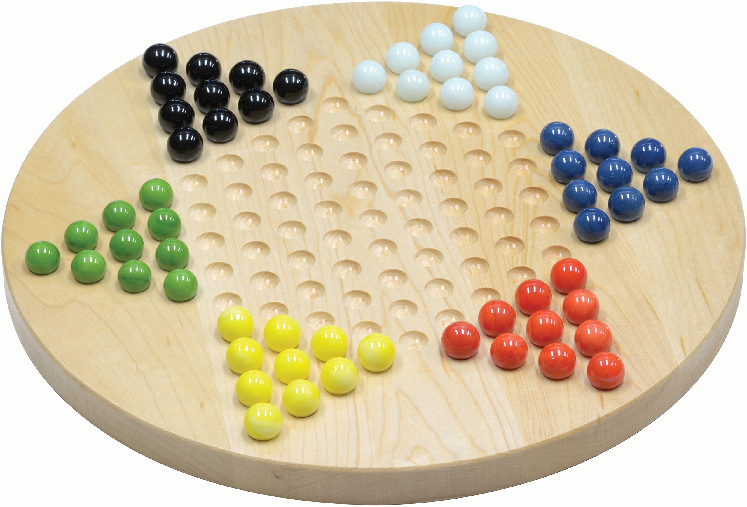 Amazon.com: Maple Chinese Checkers - Made in USA : Toys & Games