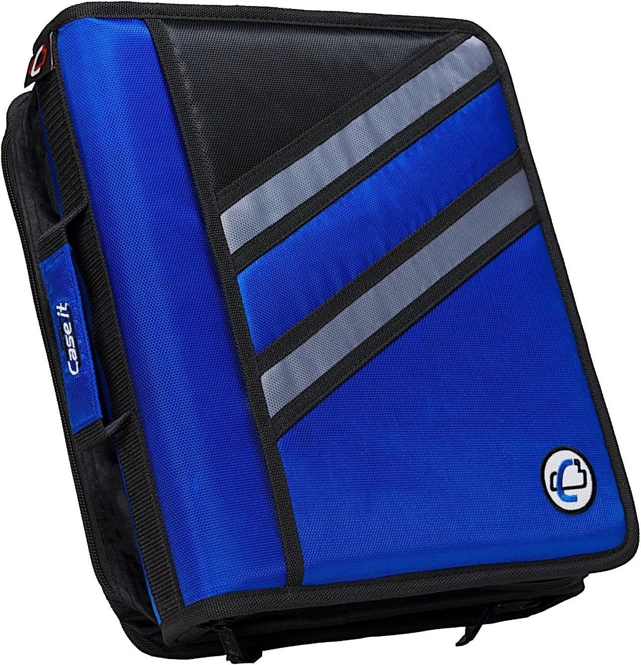 Yagoolh Case-it 2-in-1 Zipper D-Ring Dual Binder, 2 Sets of 2-Inch ...