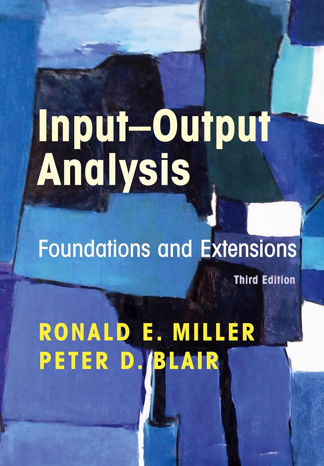 Input-Output Analysis: Foundations and Extensions: 9781108484763: Economics Books @ Amazon.com
