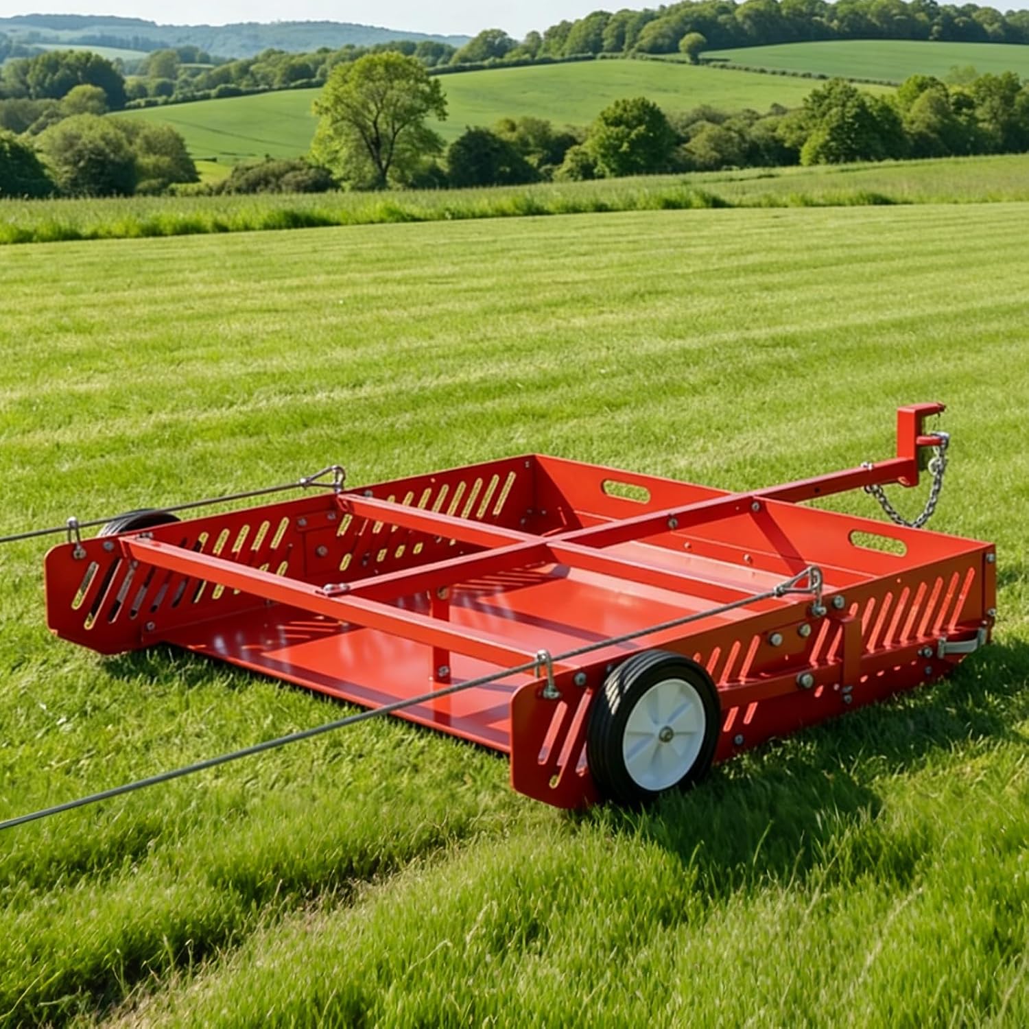 Amazon.com : Exquimac 2-in-1 Scoop and Tow Manure Scooper, Yard Sweeper ...