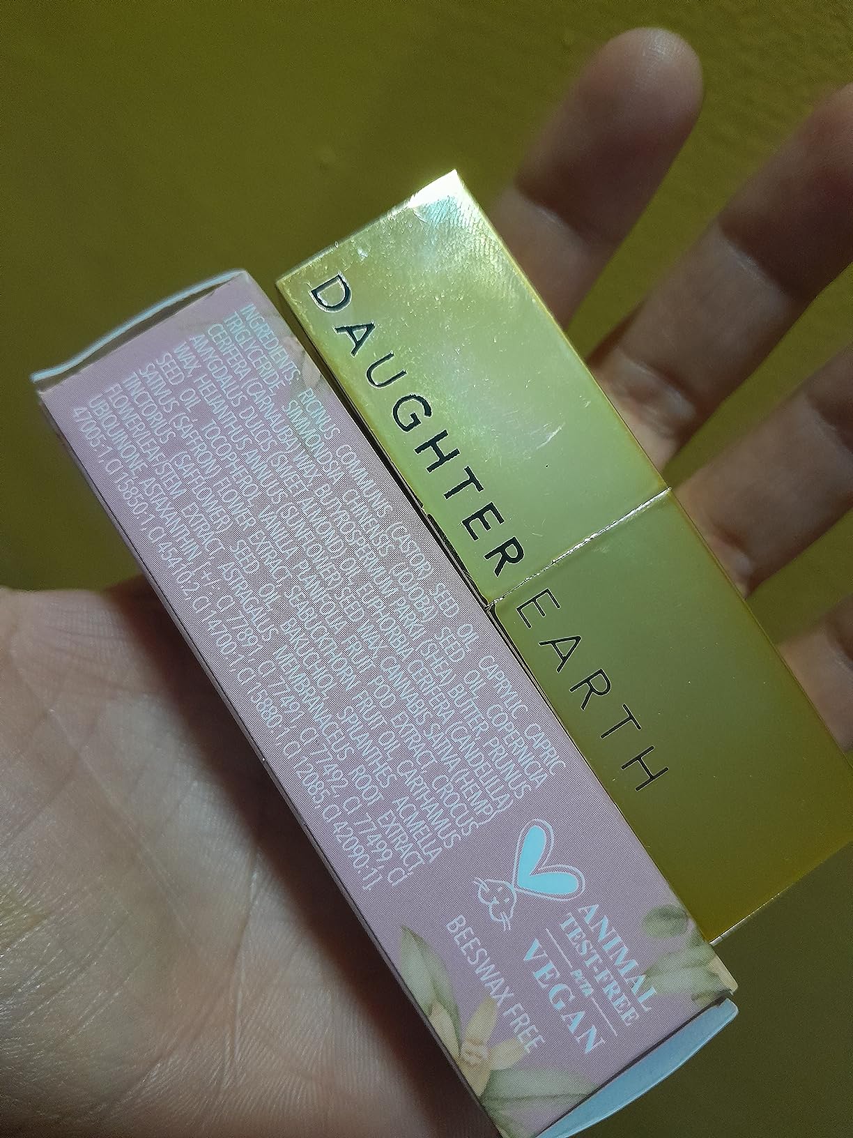 DAUGHTER EARTH Natural Lipstick | Vegan Plant Based Highly Pigmented ...