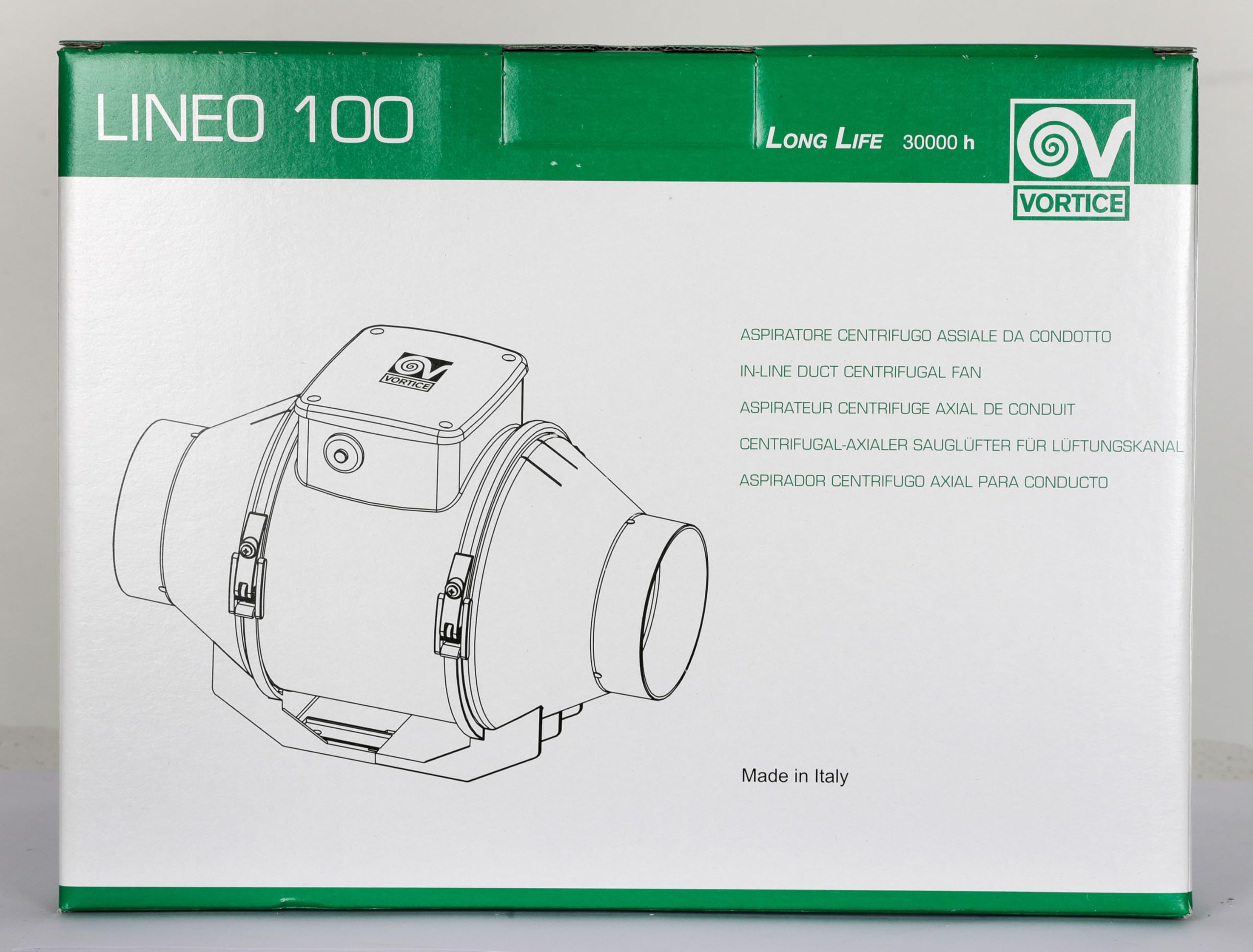 Extractor De Cocina Extractor Centrífugo De Techo 180 W - 49 (db(a) - 3 ...