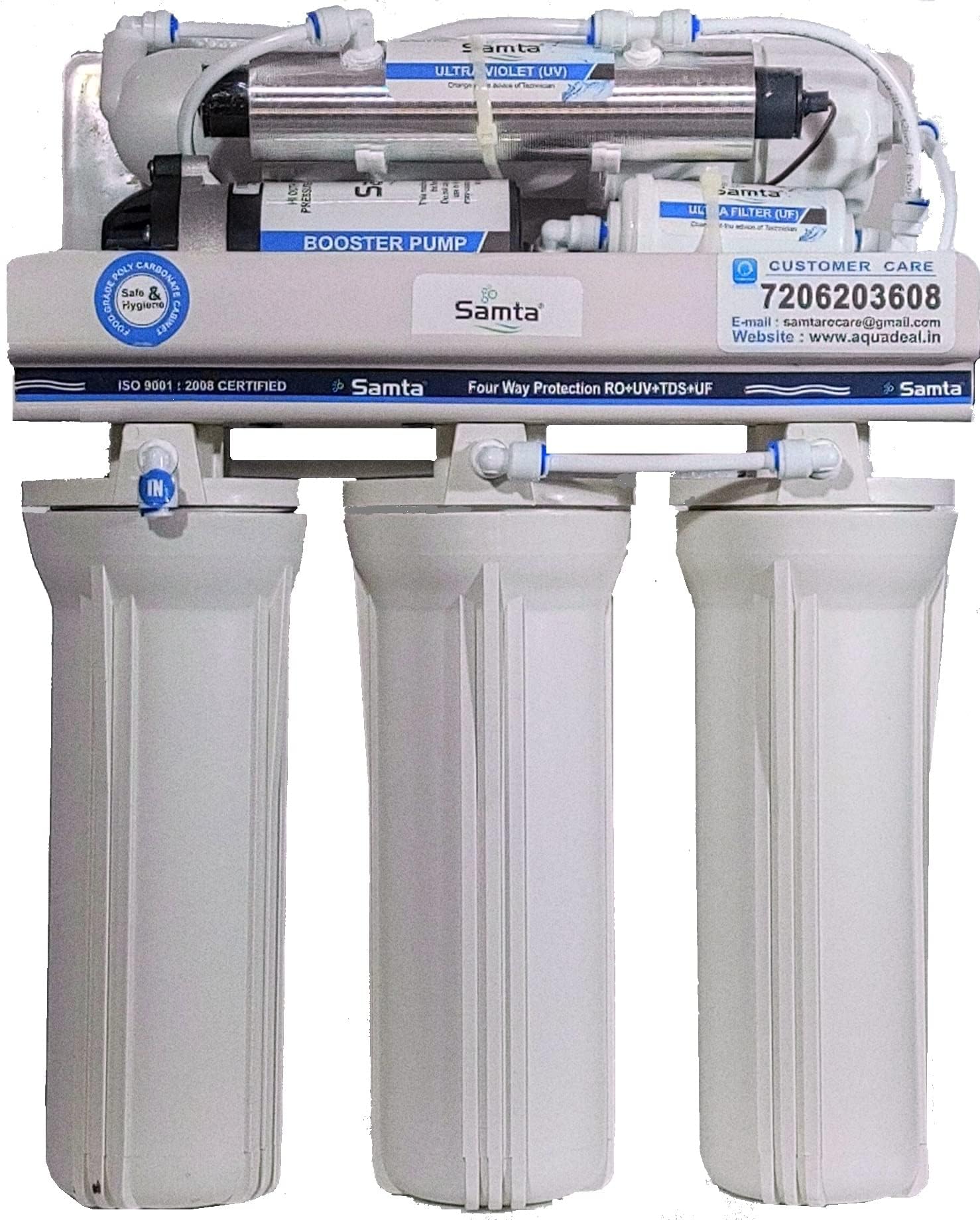 Aqua Pure Grand 25 ltr without storage Ro water purifier : Amazon.in ...