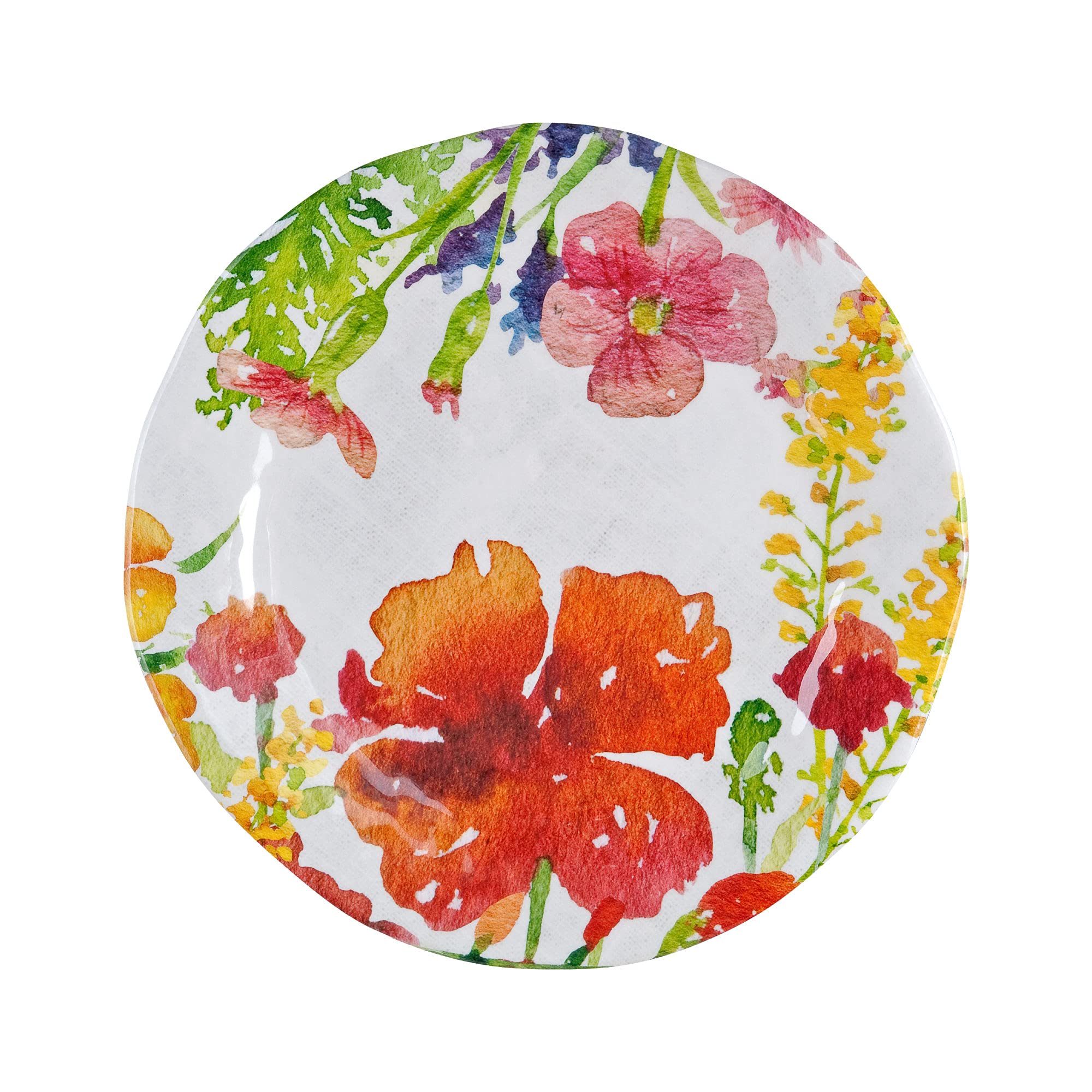 Snapklik.com : UPware 12 Piece Floral Melamine Dinnerware Sets