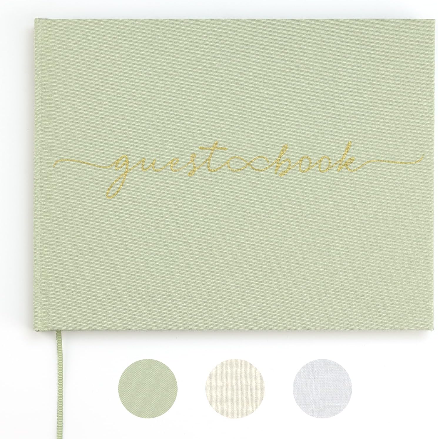 Amazon.com: Elegant Guest Book for Wedding Reception and Baby Shower ...