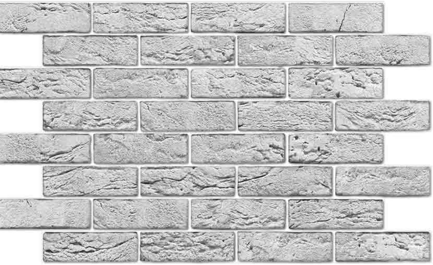 3D Grey North Stone Urban Industrial PVC Interior Wall Panels Kitchen ...