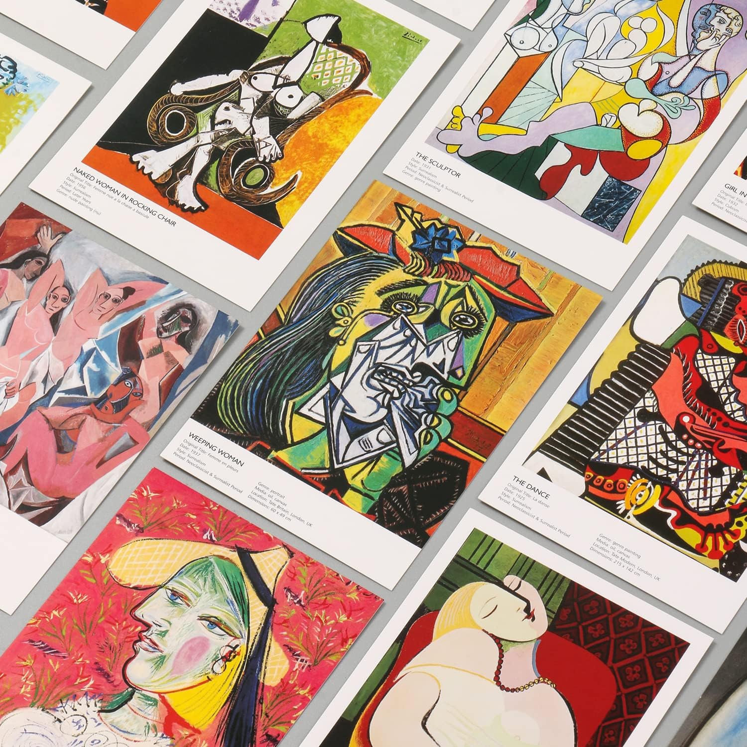 Buy Pablo Picasso Art Postcards, Famous Painting Abstract Artwork Post ...