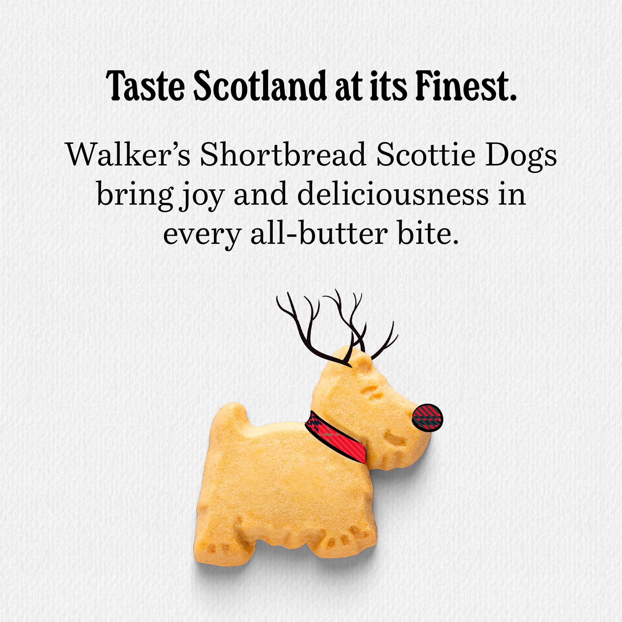 Snapklik.com : Walkers Shortbread Traditional Scottie Dog Shaped ...