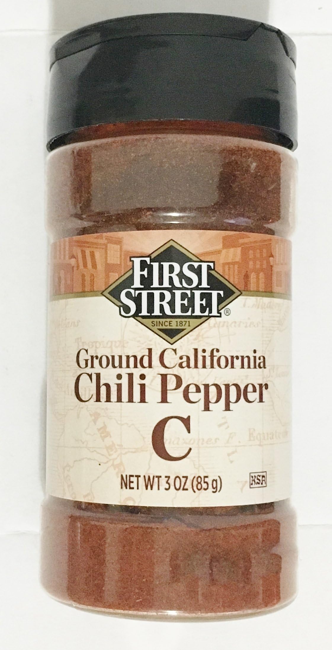 Amazon.com : 3oz First Street Ground California Chili Pepper, Pack of 1 ...