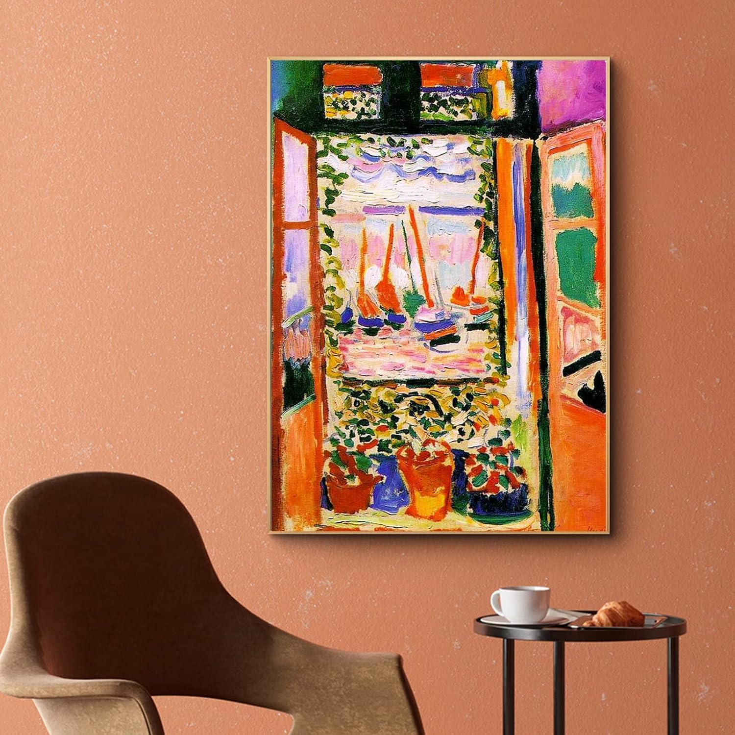 Het Open Raam Henri Matisse Henri Matisse Online Puzzel