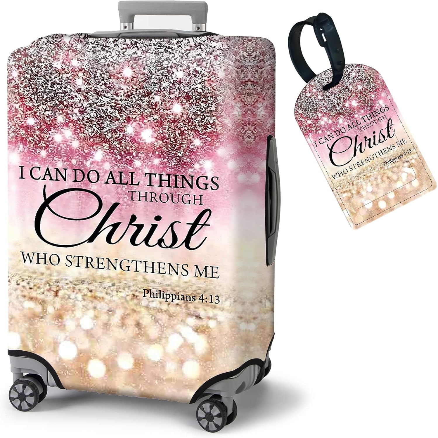 Amazon.com | FUYOCWE Luggage Covers for Suitcase TSA Approved,Elastic ...