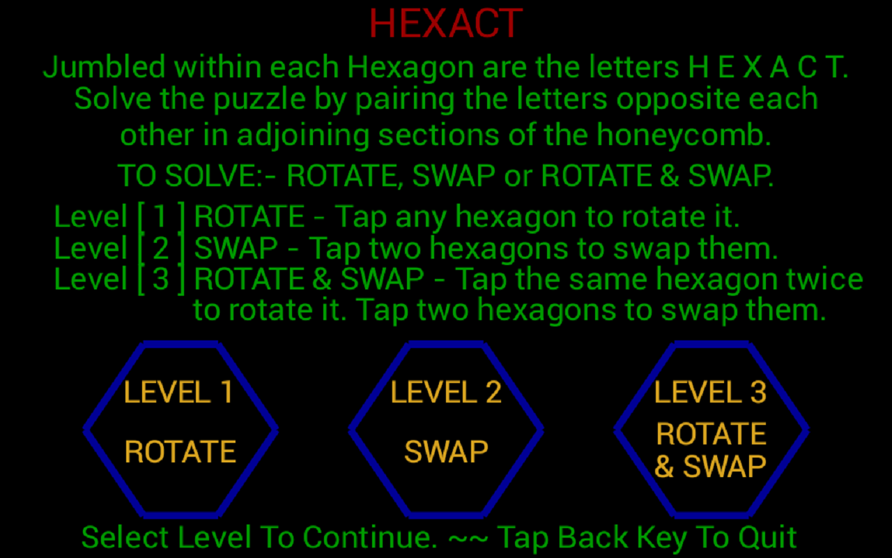 HEXACT - App on Amazon Appstore