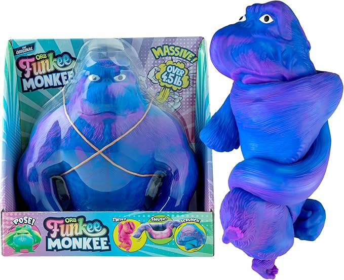 Amazon.com: ORB™ Funkee Monkee Jumbo (Blue/Purple) – Over 4.5 lbs ...
