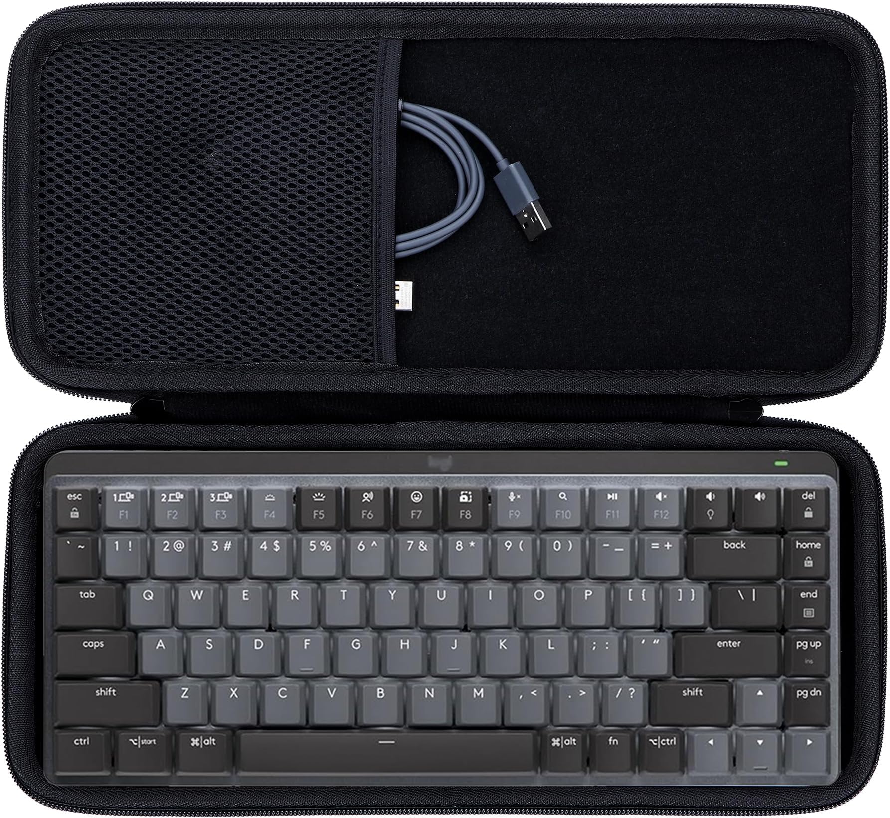 Amazon.com: Logitech MX Mechanical Mini Wireless Illuminated Keyboard ...