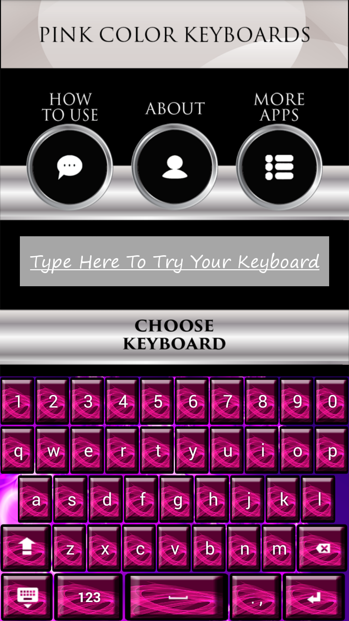 Pink Color Keyboards - App on the Amazon Appstore