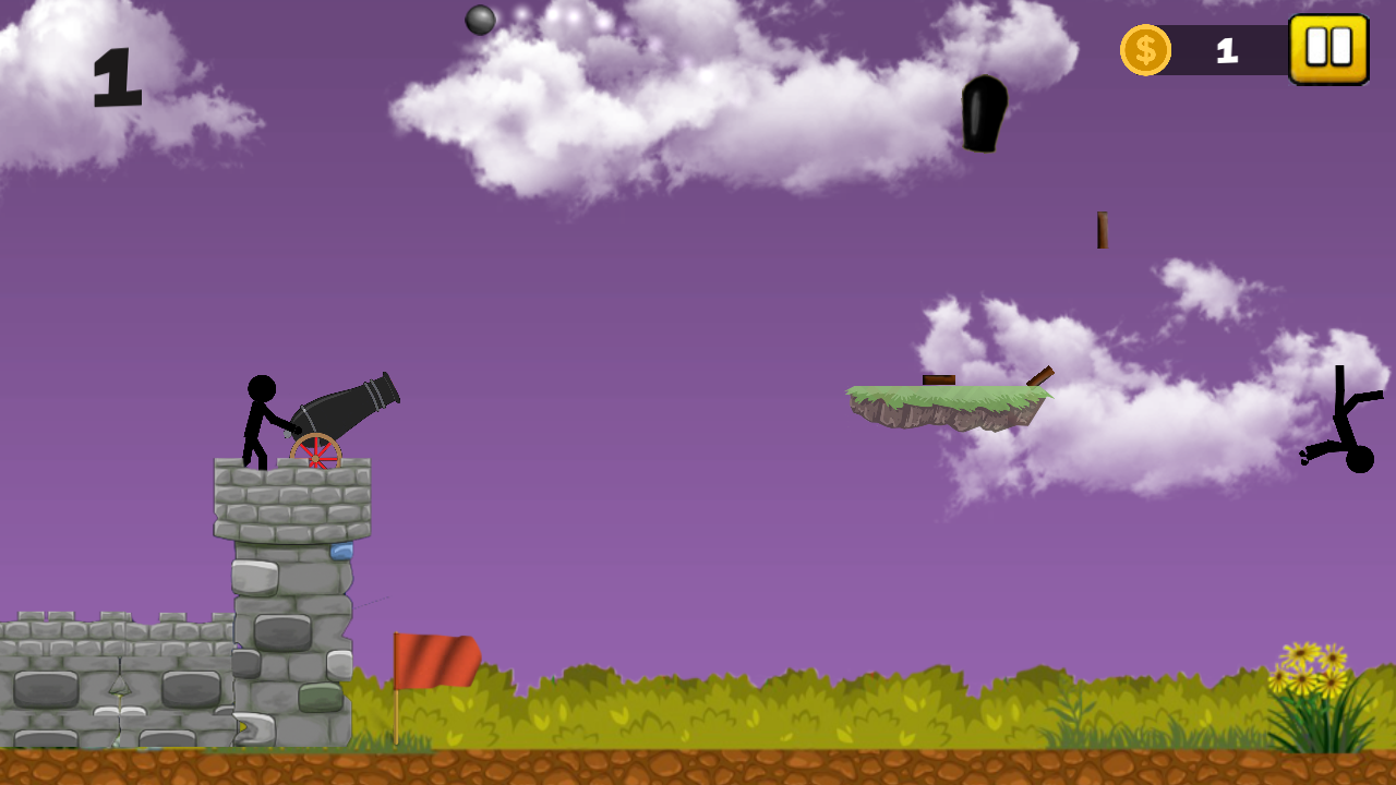 Stickman Cannon Shooter - App on Amazon Appstore