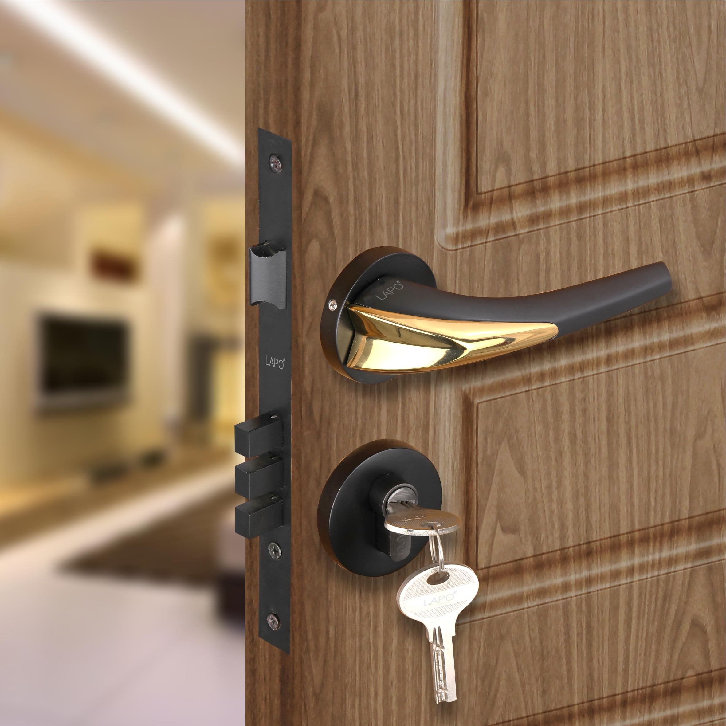 Buy LAPODeluxe Door Locks for Main Door, Door Lock for Bedroom/Mortise ...