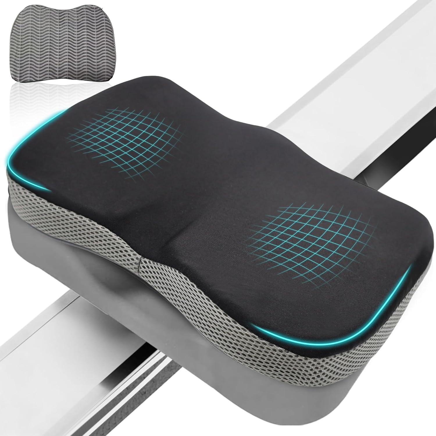 Amazon.com : Rowing Machine Seat Cushion for Concept 2 Rower – Memory ...