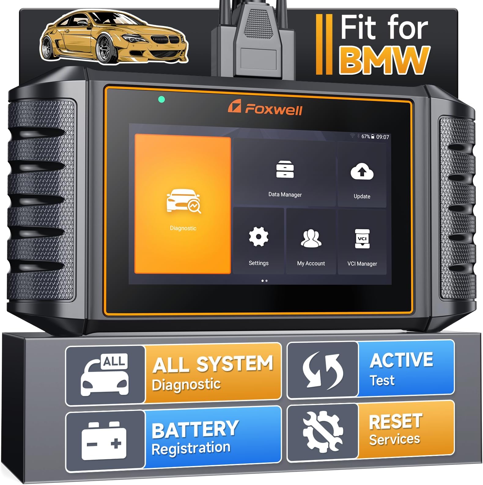 Amazon.com: FOXWELL NT710 Fit for GM Diagnostic Scan Tool, Bi ...