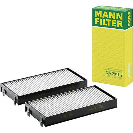 Amazon.com: Mann Filter CUK 2533-2 Carbon Activated Cabin Filter : Automotive