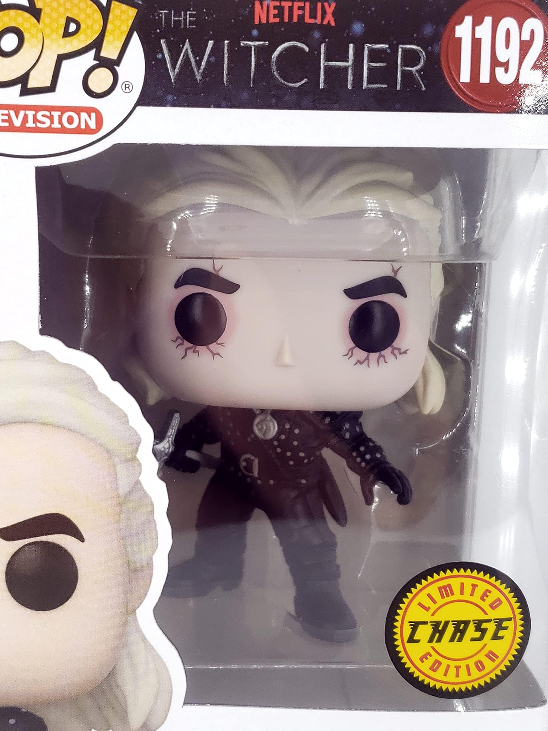 Funko The Witcher TV Geralt with Sword Us Exclusive Glow Pop! Vinyl Toy ...