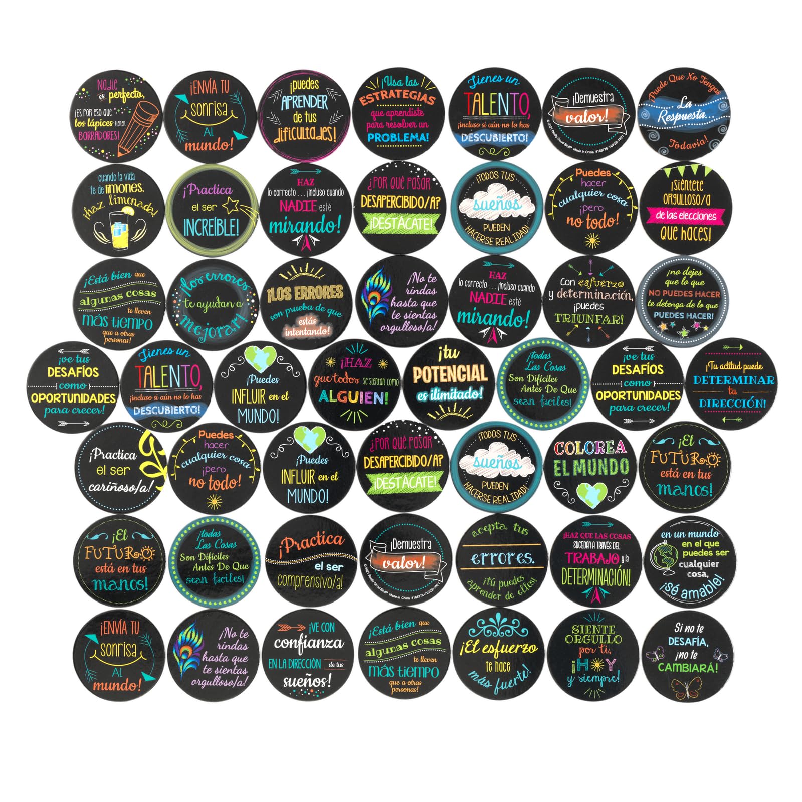 Snapklik.com : Spanish Positive Affirmation Chips