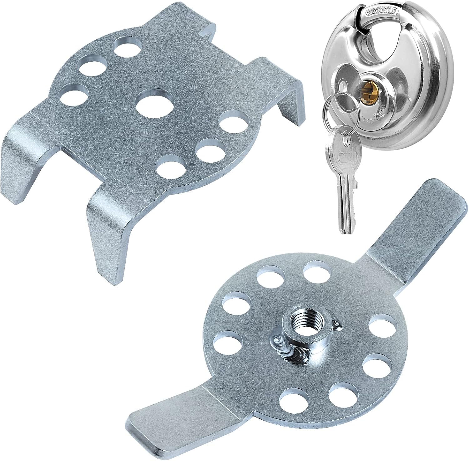 Amazon.com: NOVINO RV Double Propane Tank Locking Device 1/2”Threads ...