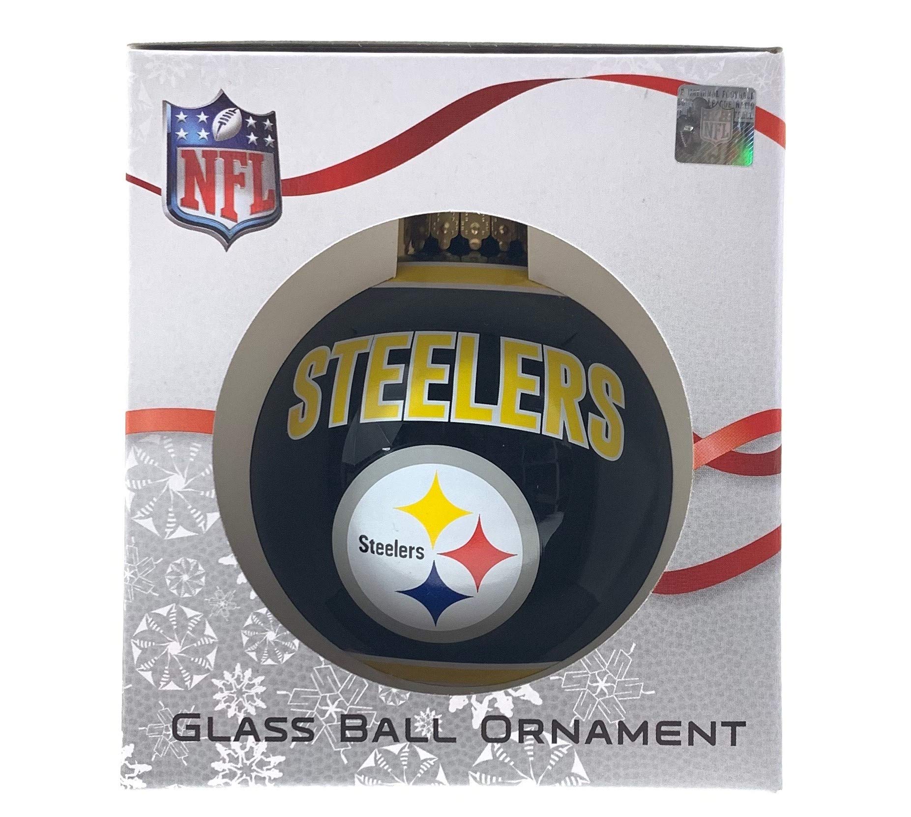 Snapklik.com : FOCO NFL Glass Ball Ornament - Limited Edition Christmas ...