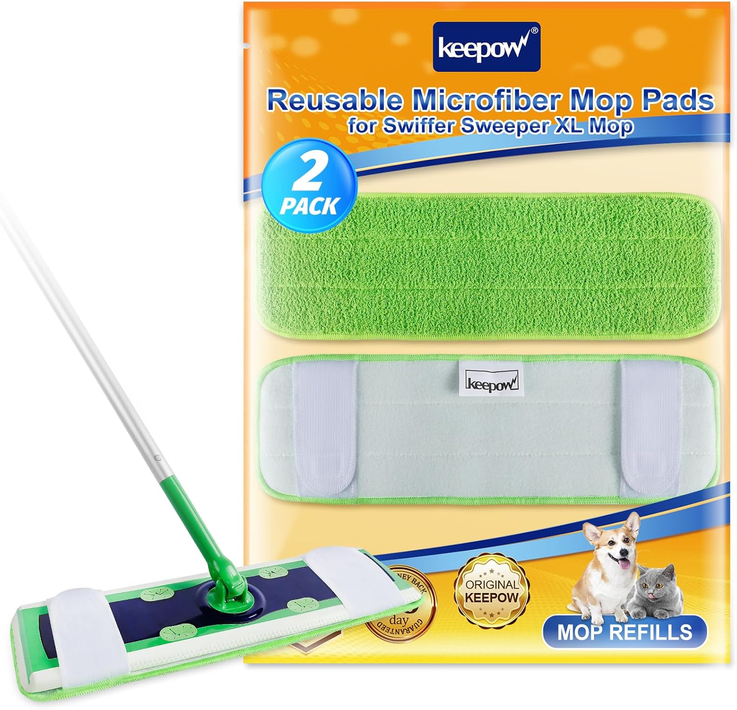 Amazon.com: KEEPOW XL Wet Refills for Swiffer XL Sweeper, XL Dry ...