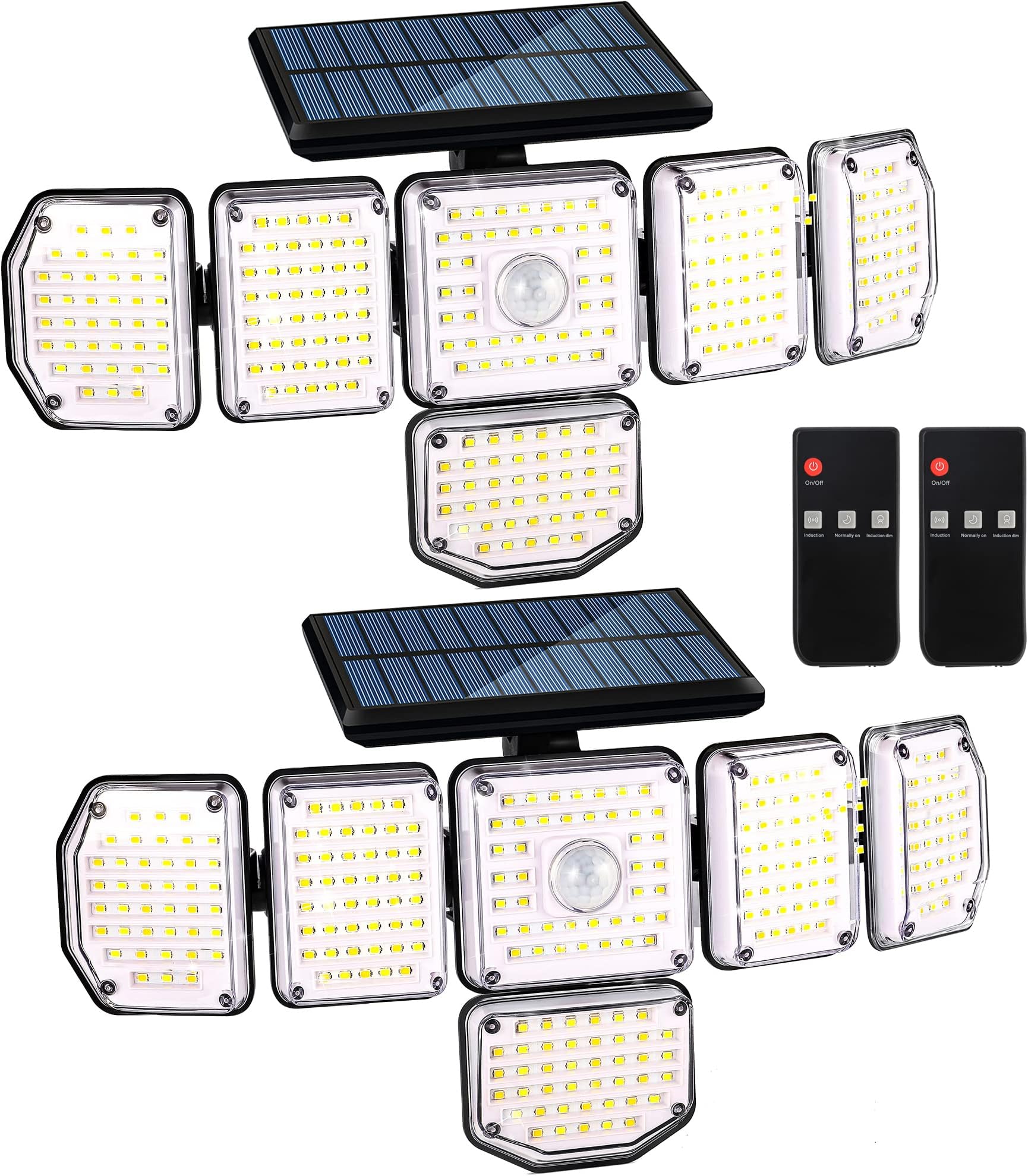 Amazon.com: LYWALT Solar Outdoor Lights - 3000LM 423 LED Motion Sensor ...