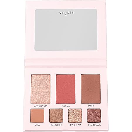 Amazon.com : Wander Beauty Getaway Eye & Face Palette - Island Hop ...
