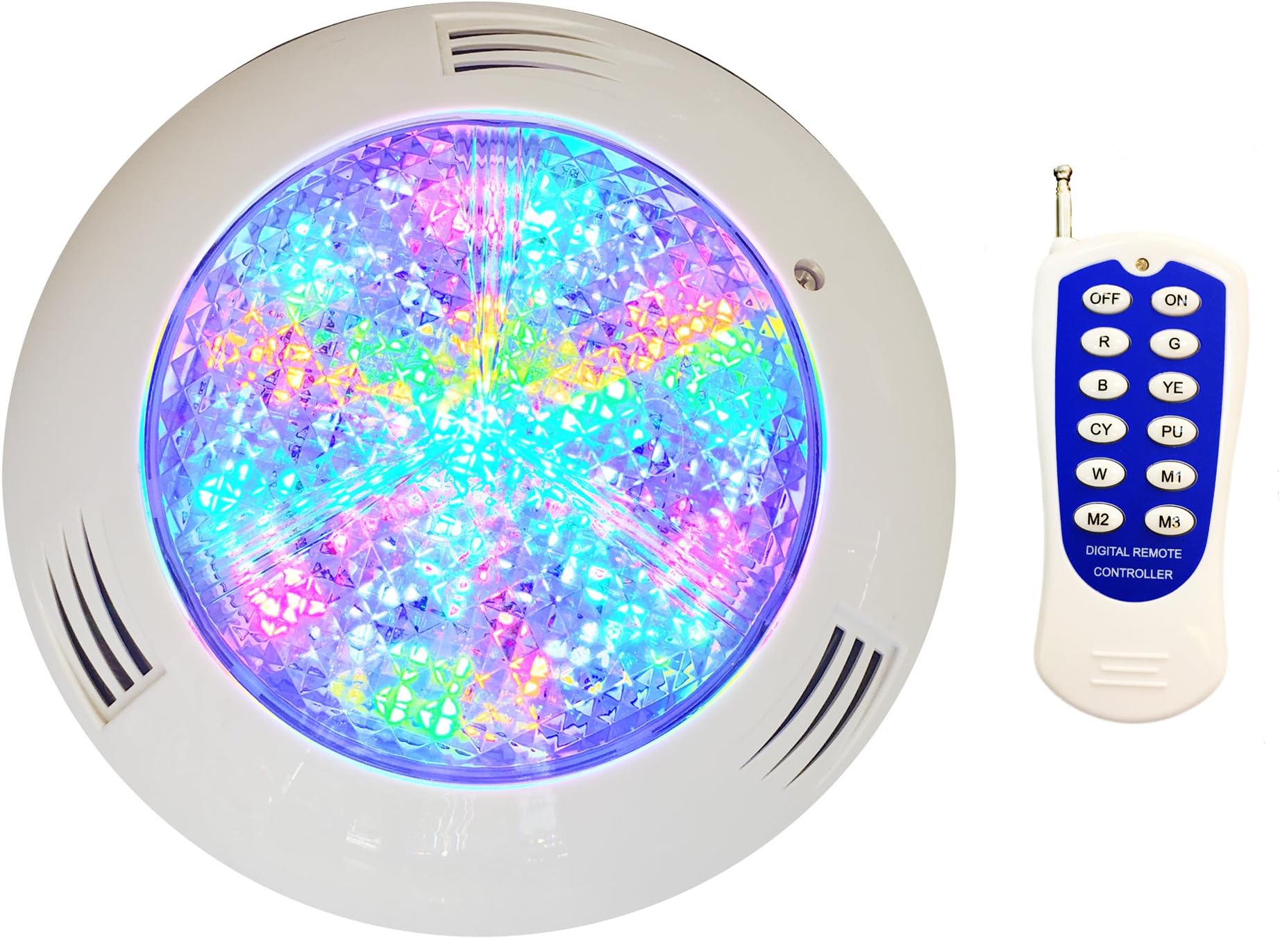 Amazon.com: CNBRIGHTER LED Underwater Swimming Pool Lights,18W ...