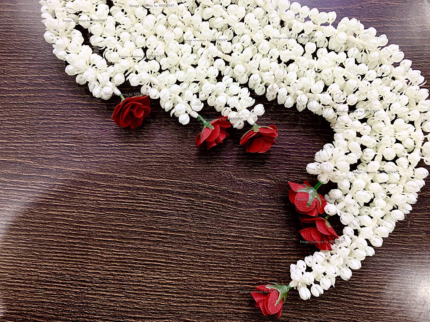 Buy SPHINX Artificial Jasmine Buds & Rose Strings for Decoration Approx ...