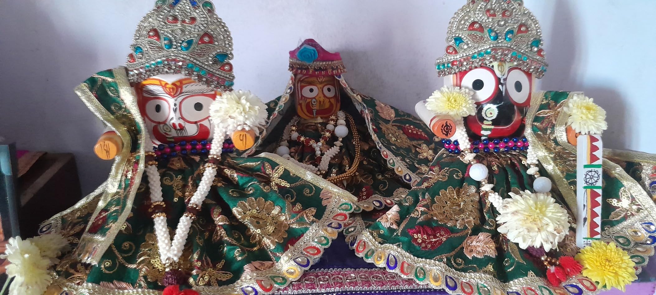 MURLIWALE Multi Coloured Jagannath Ji, Balabhadra Ji and Maa Subhadra ...