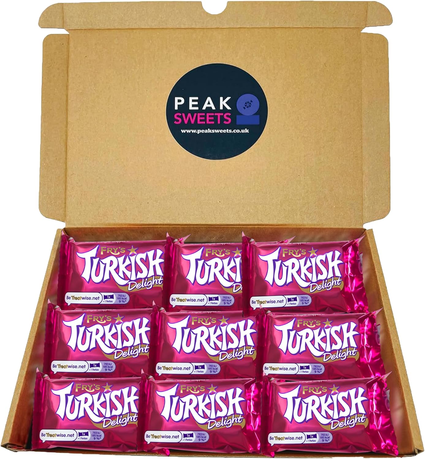 Frys Turkish Delight Gift Box - A Chocolate Covered Turkish Delight ...