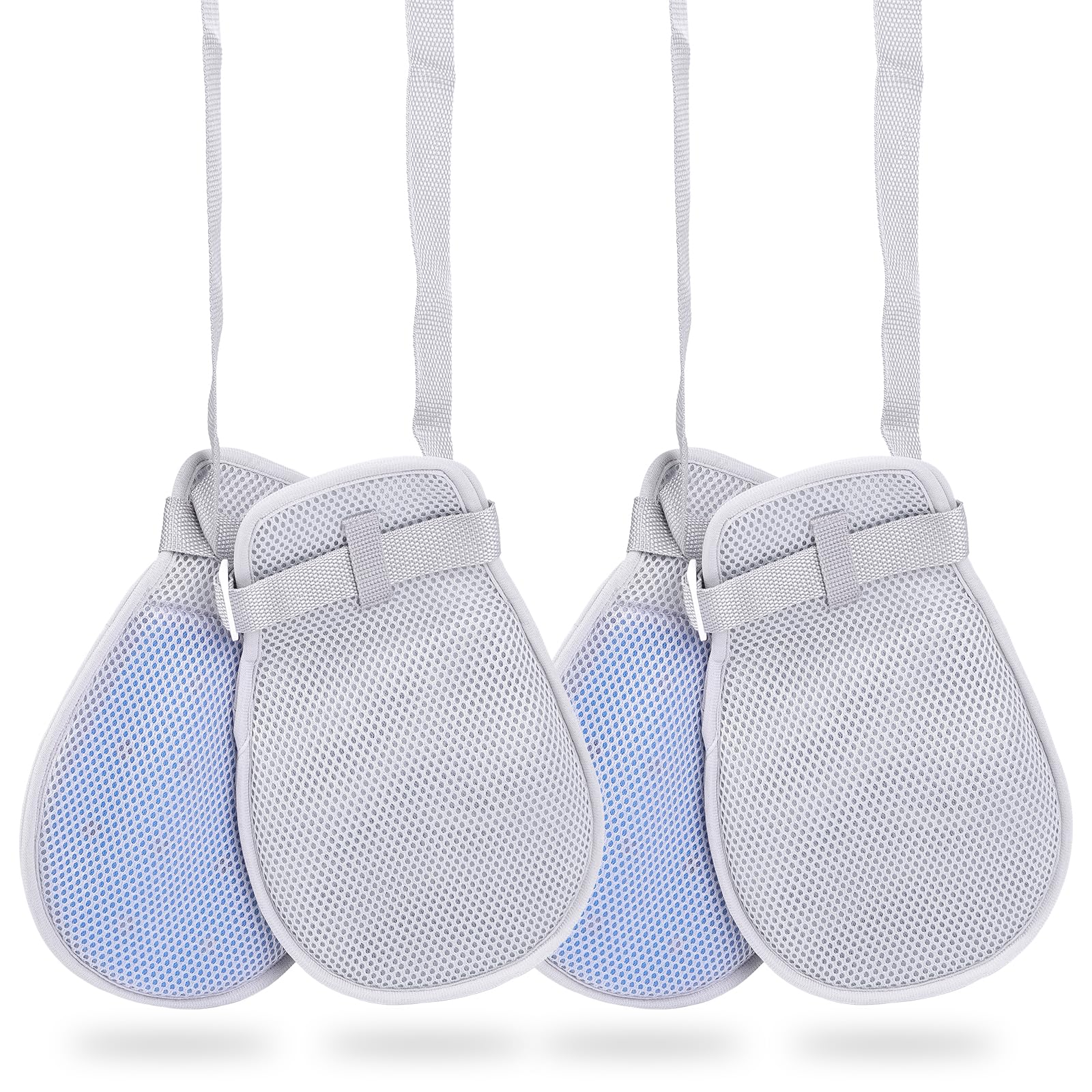Amazon.com: WONDSIGHIN Medical Restraint mittens with Ties for Adults ...