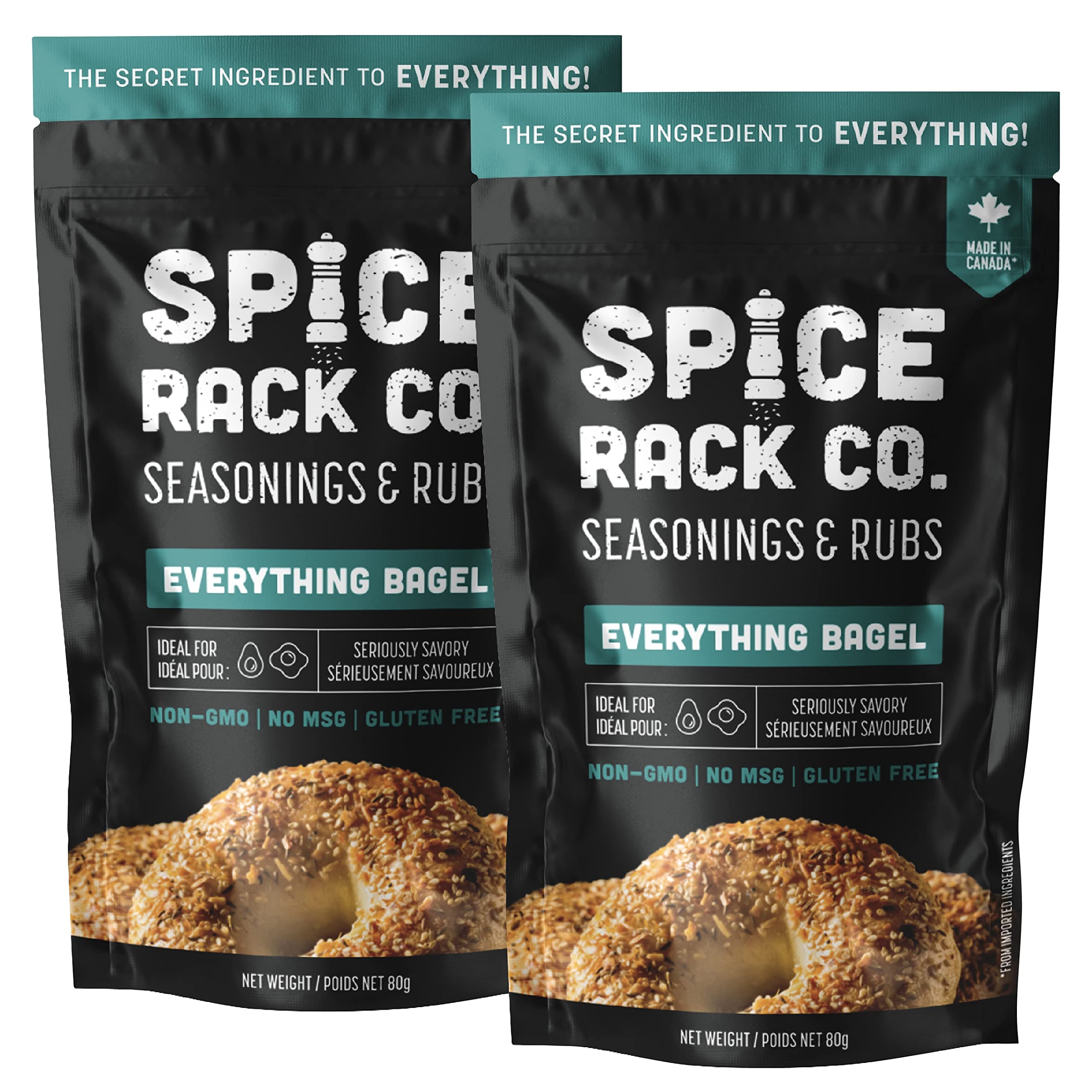 Everything Bagel Seasoning Spice Blend - Spice Rack Co Everything Bagel ...