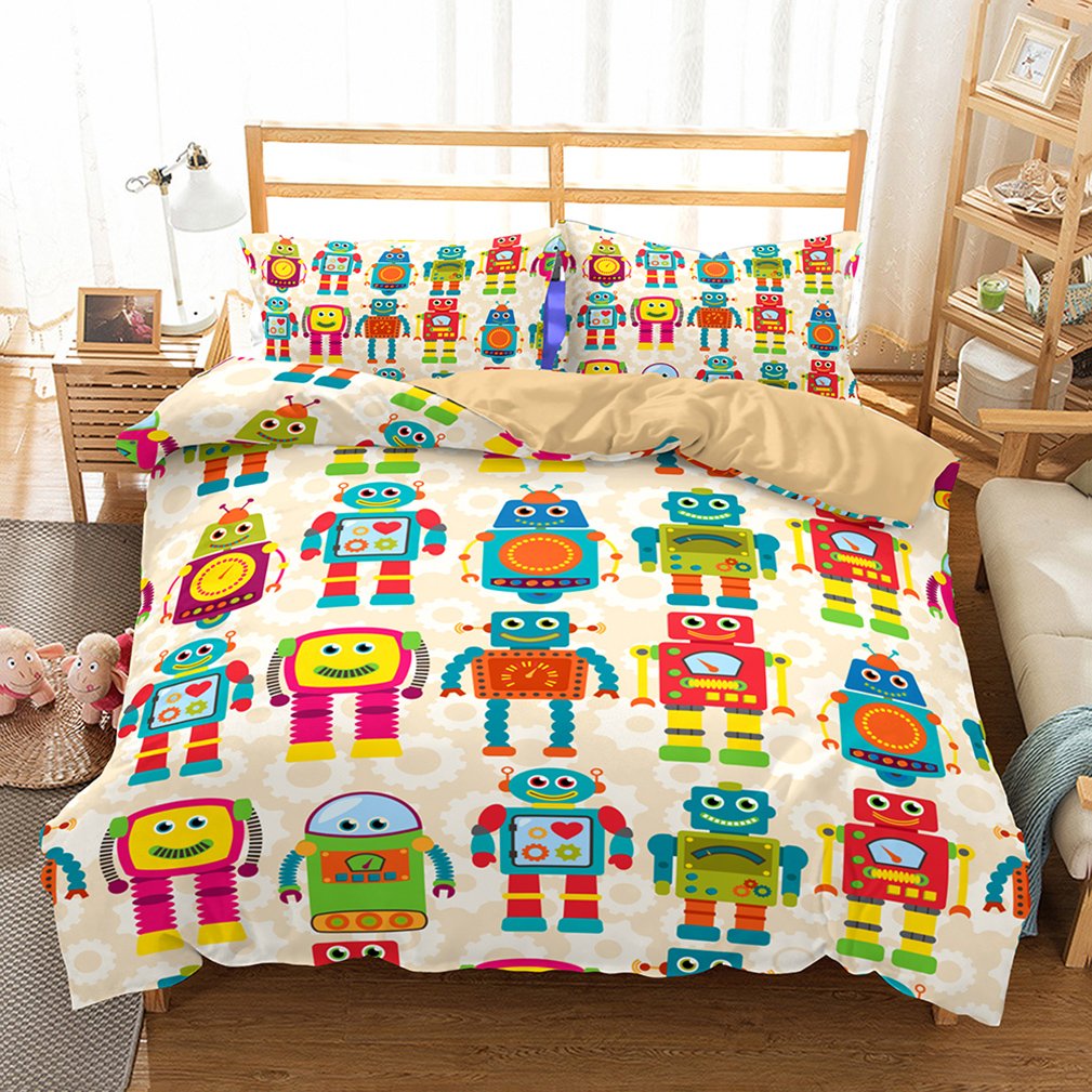 Robot Bed Sheets