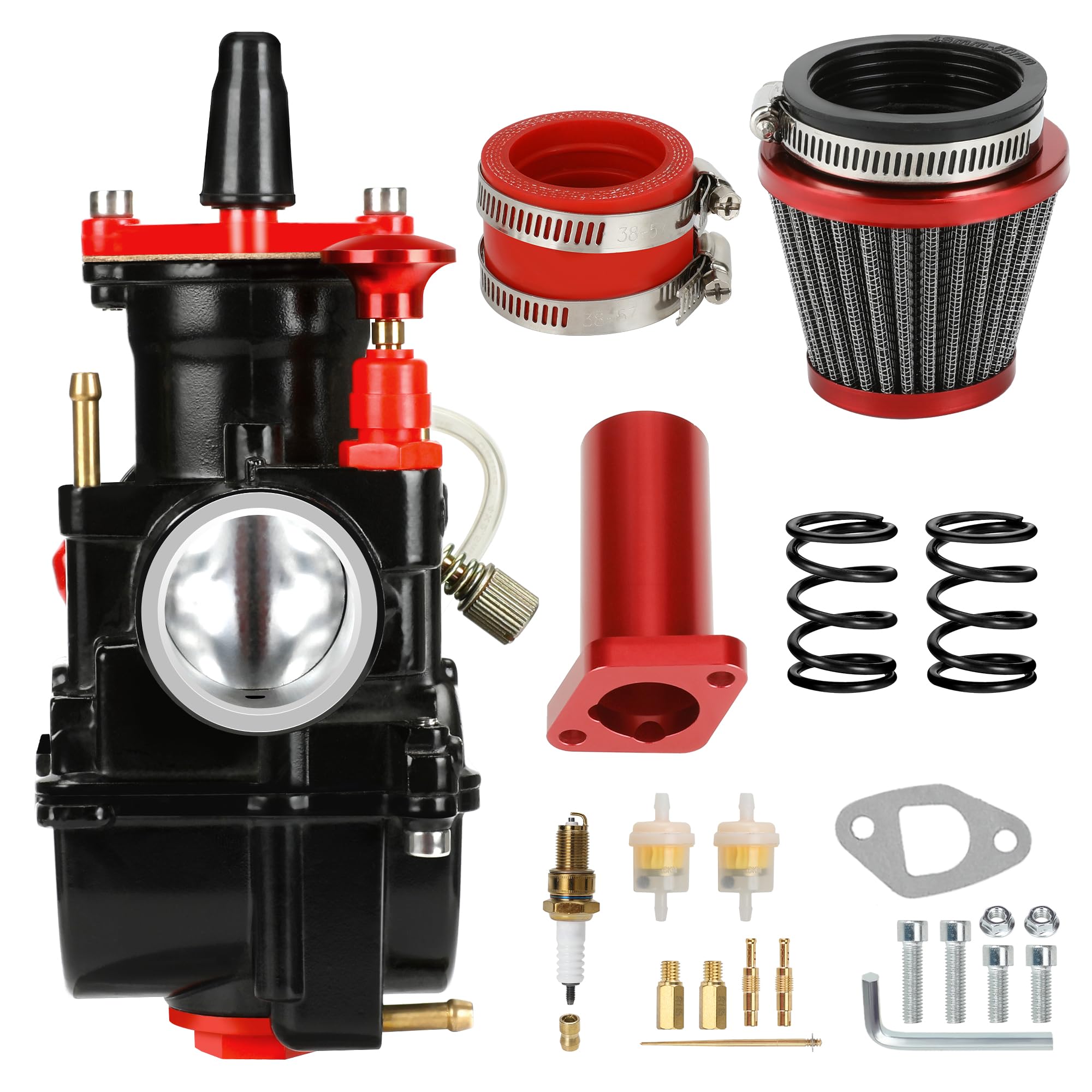 Amazon.com: CILOYU PWK 28mm Carburetor Kit for Predator 212 224 196cc ...