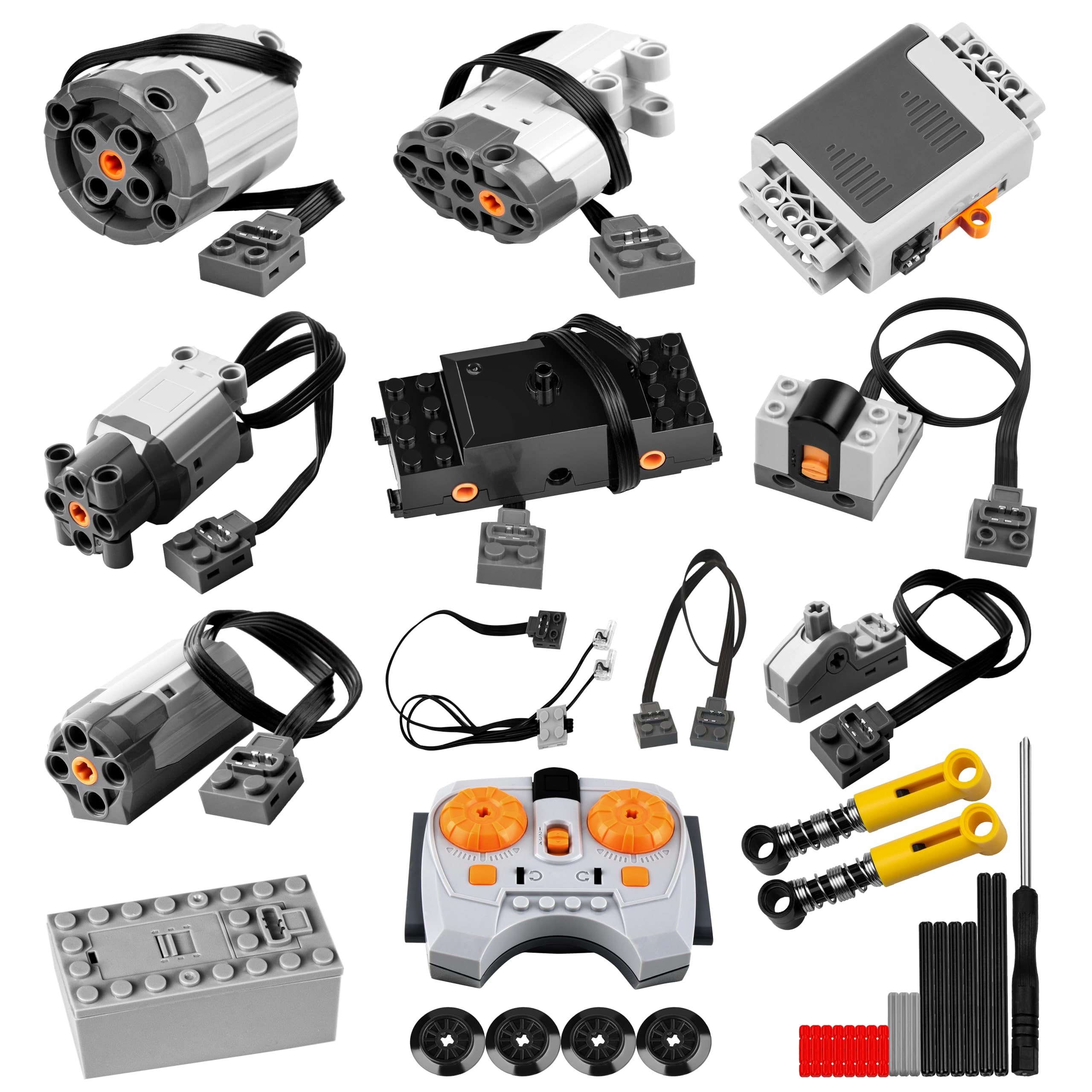 Amazon.com: JiaoJiRen 36Pcs Power Function Motor Set Compatible with ...