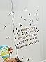 Amazon.com: 3 Sheets Animal Alphabet and Number Tree Wall Stickers ...