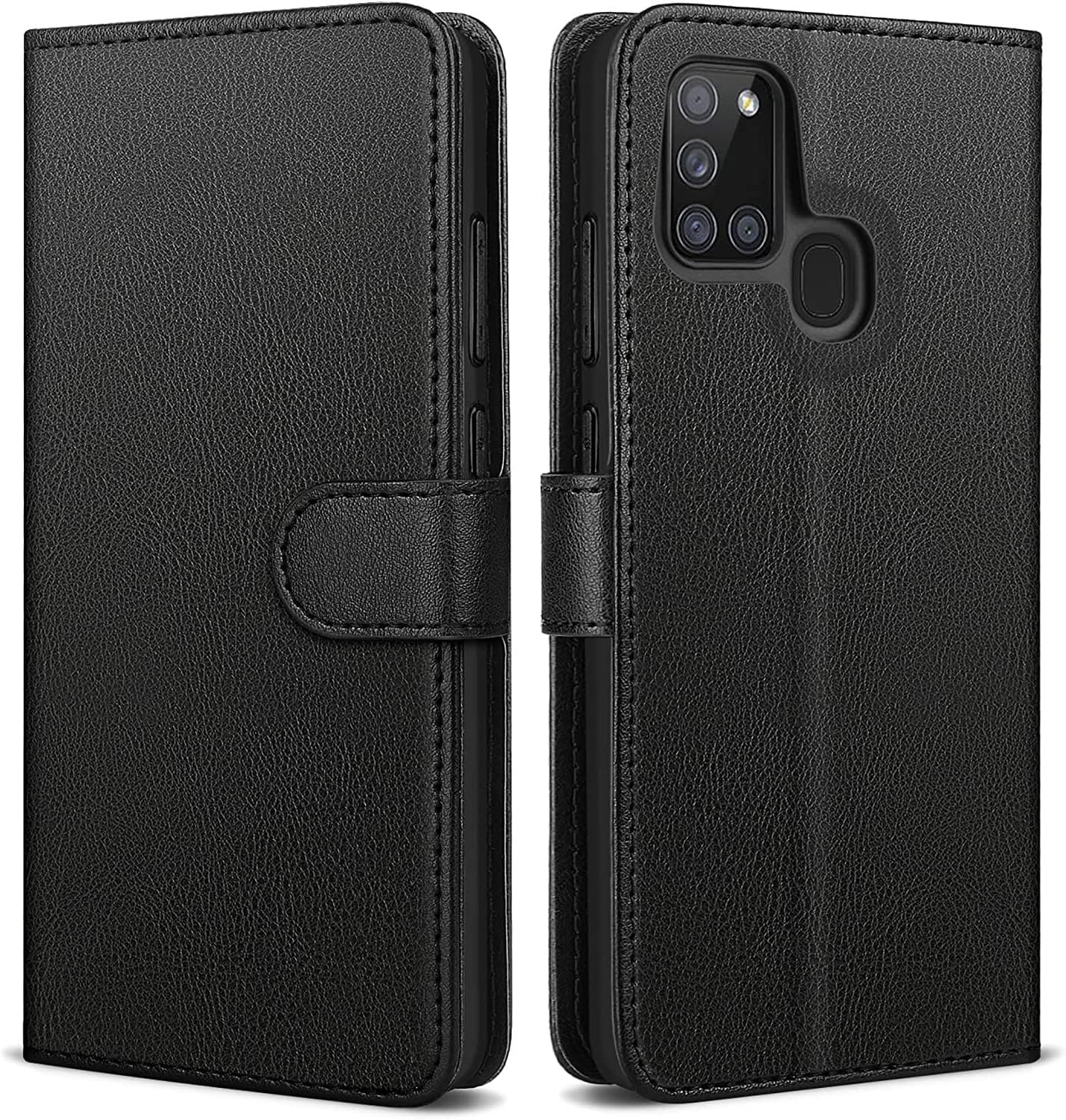 NWNK13 For Samsung A21S Phone Case Premium Leather Flip Case Book ...