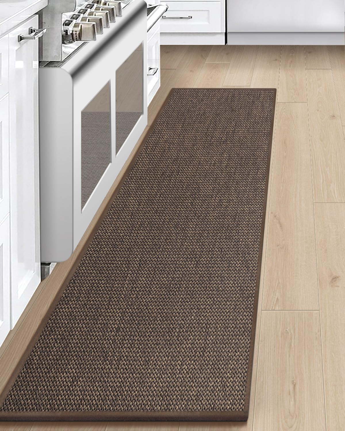 Amazon.com: LEKEEPGO Kitchen Mats for Floor 17"x79", Absorbent Kitchen ...