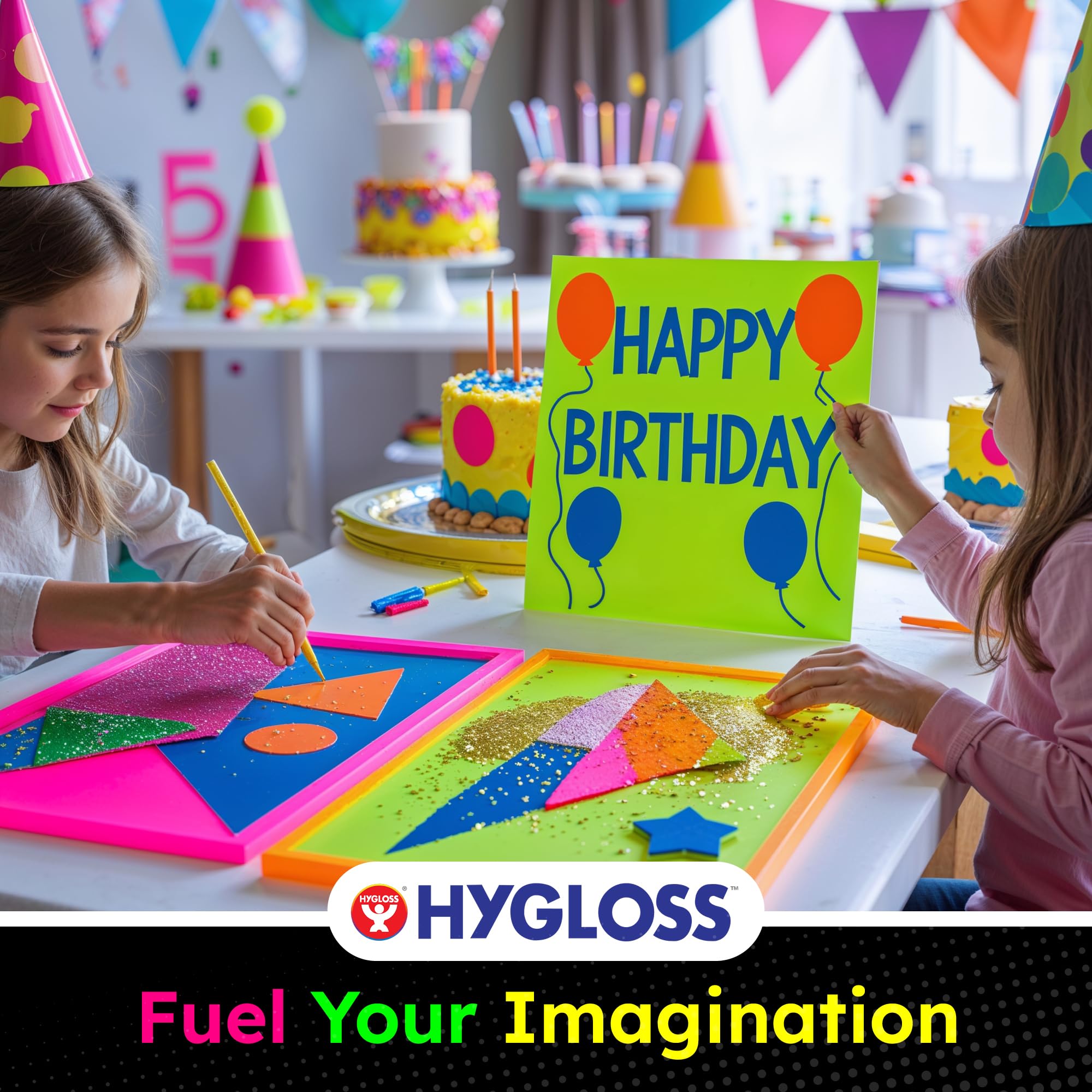 Snapklik.com : Hygloss Medium Poster Board 11x14 - 25 Neon Green Single ...