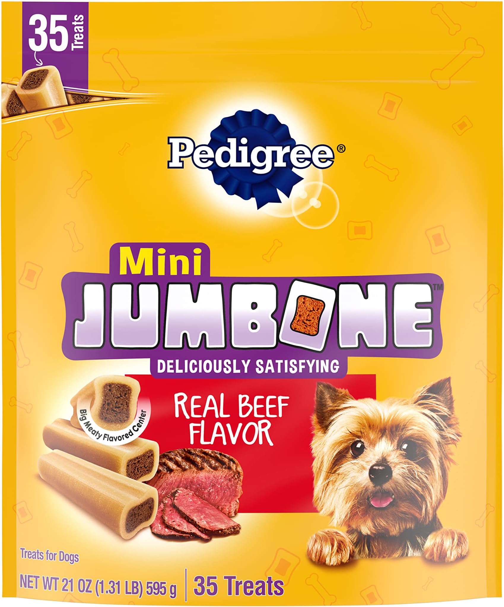 Amazon.com: Snausages in a Blanket Dog Snacks Beef and Cheese, 25 oz ...