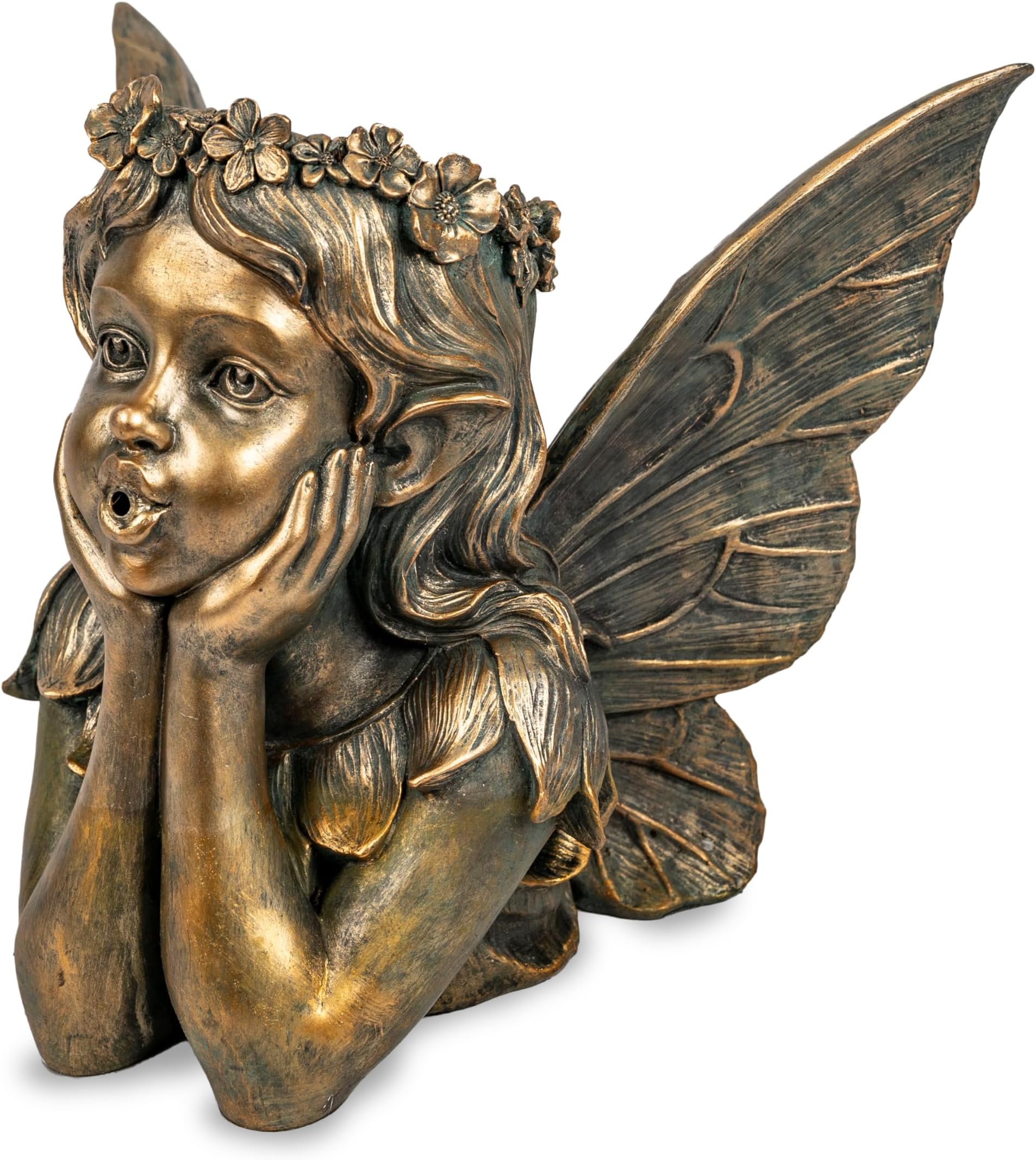 Amazon.com: Aquascape Pond and Garden Fairy Planter Spitter Fountain ...