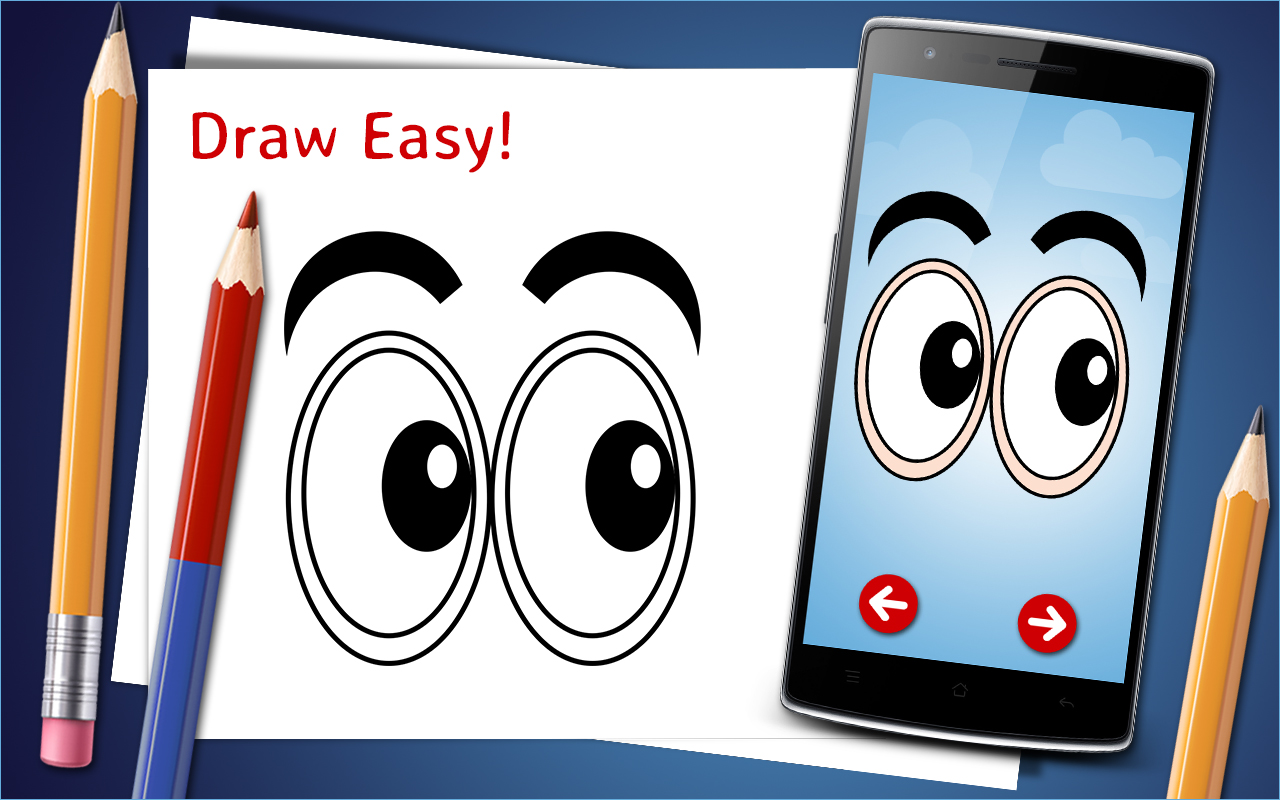 How to Draw Eyes Step by Step Drawing App - App on Amazon Appstore