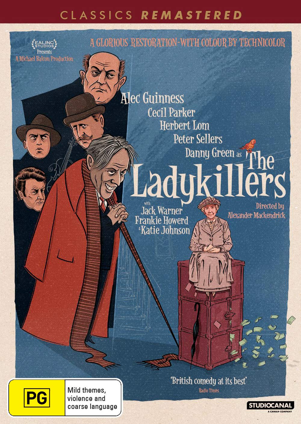 Amazon.com: The Ladykillers | Alec Guinness, Peter Sellers | NON-USA ...