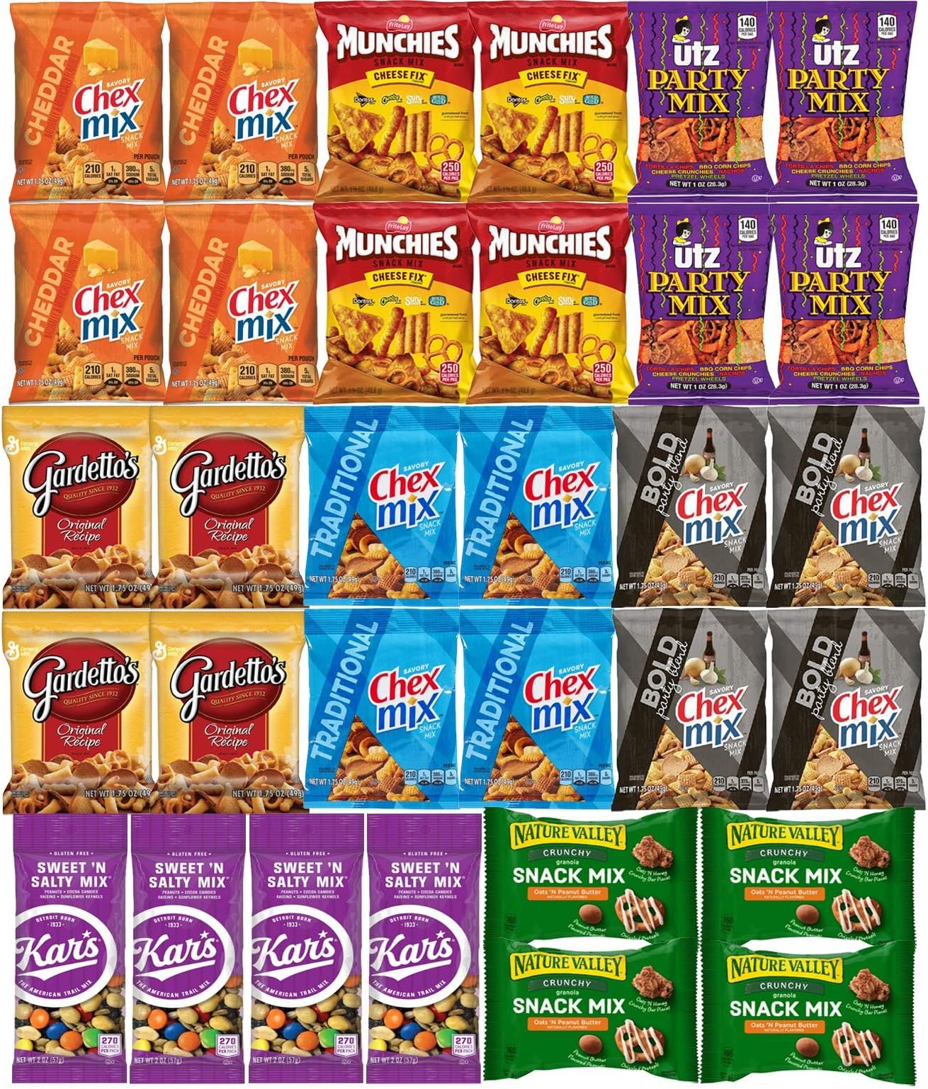 Amazon.com: Snacks Variety Pack for Adults - Snack Pack Care Package ...